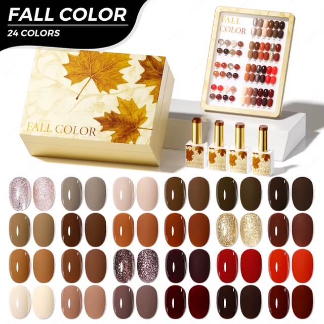 Medina- Gel Polish Fall Collection 1Set,PNS