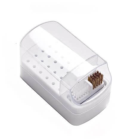 Drill Bit Holder & Drill Bit Cleaning Brush -30 Ho | PremierNail