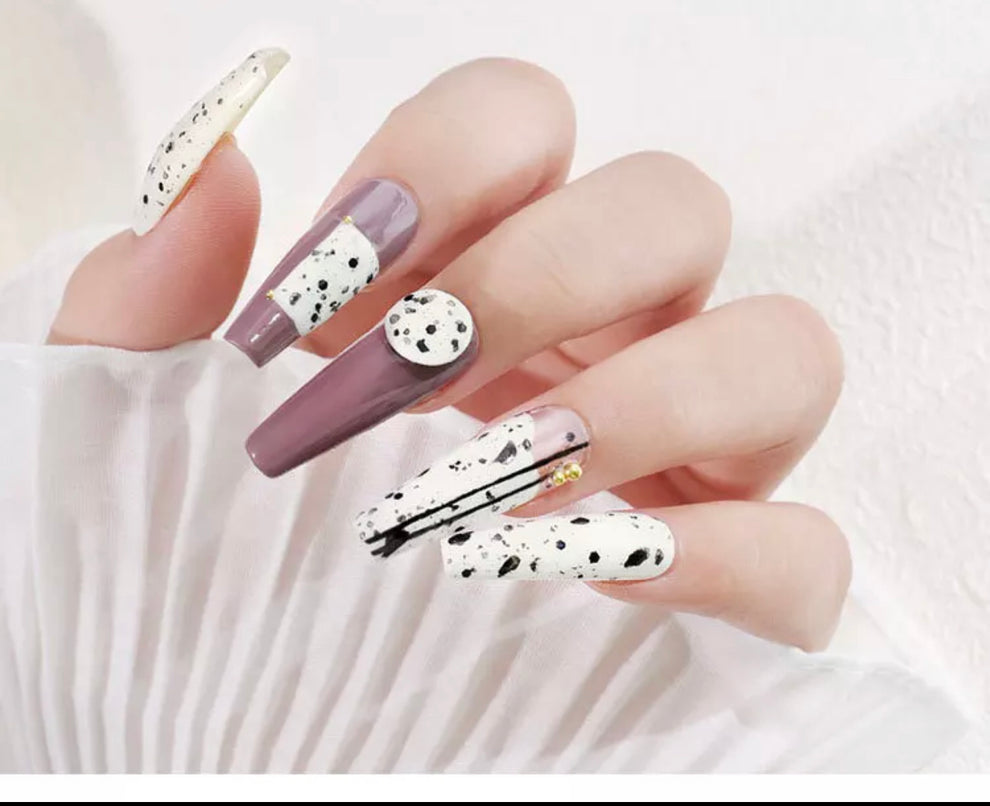 Quail Egg Gel Polish Art,PNS