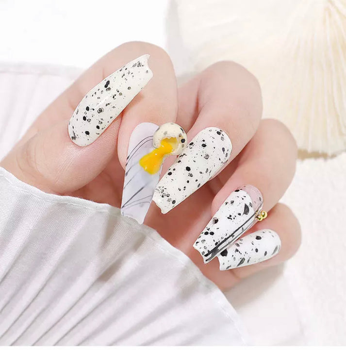Quail Egg Gel Polish Art,PNS